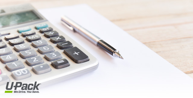 Moving Cost Calculator | U-Pack